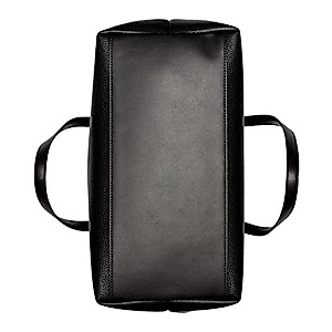 Calvin Klein Brenda Top Zip Tote, Black/Silver