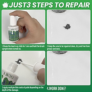 Specialty Tub and Tile Paint, High-Gloss White Tub Paint for Bathtub, Scratches & Chips on Tubs, Tiles, Porcelain, Acrylic, Enamel, Cast Iron, Sinks and Toilets, Quick Dry & Waterproof Porcelain Paint