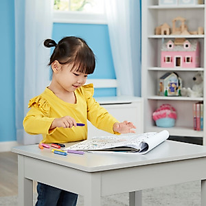 Melissa & Doug Jumbo Coloring Pad (11 x 14 inches) - Town, 50 Pictures