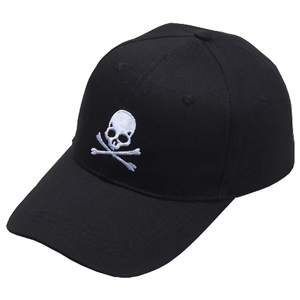 Adjustable Hat Cap Skeleton Bone Hat Sport Hat Sunhat Snapback Embroidery Skull Pirate Hat Halloween Cos