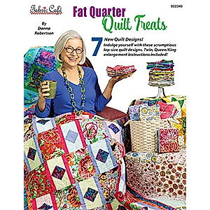 Fabric Cafe Fat Quarter Quilt Treats, Multi