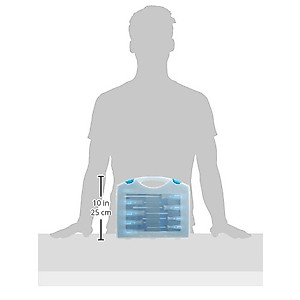 Unior 607PB9TBI 2362021000 TBI Screwdriver Set in Plastic Case, Blue, 10 x 10 x 5 cm