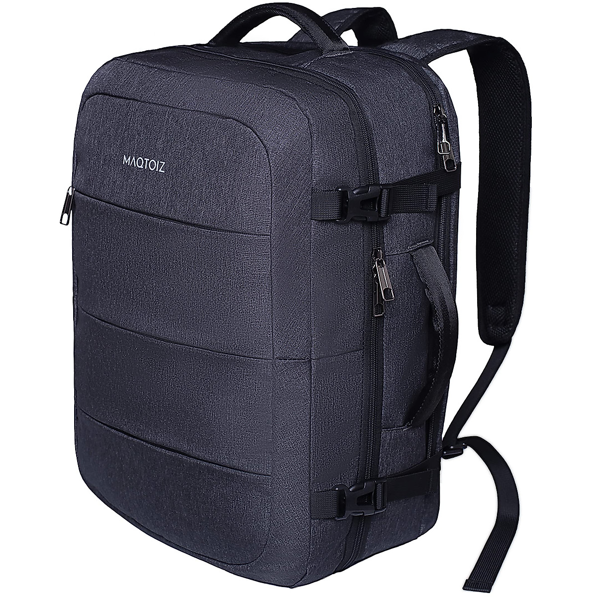 MAQTOIZ Carry On Backpack, Large Luggage Backpack for Men/Women, 40L Weekender Overnight Trip Travel Backpack, 2023 Gift for Him