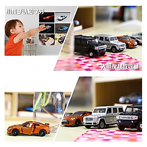 HAYCHE Resin Car Vehicle Model Fit for Porsche Truck 1 64 Resin Car Model Collectibles Boys Toys Gift Display Festive Deluxe Gift