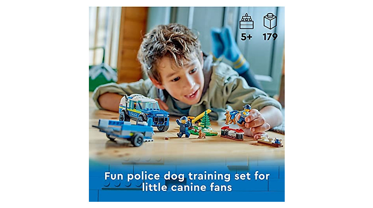 LEGO City Police Dog Training Set - Build & Play Fun!