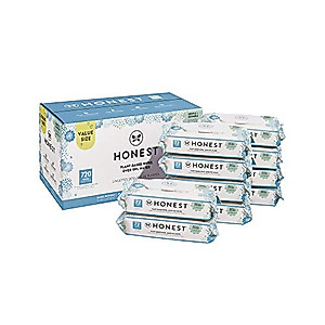 The Honest Company Baby Wipes - 720 Count, 72 Count (Pack of 10)