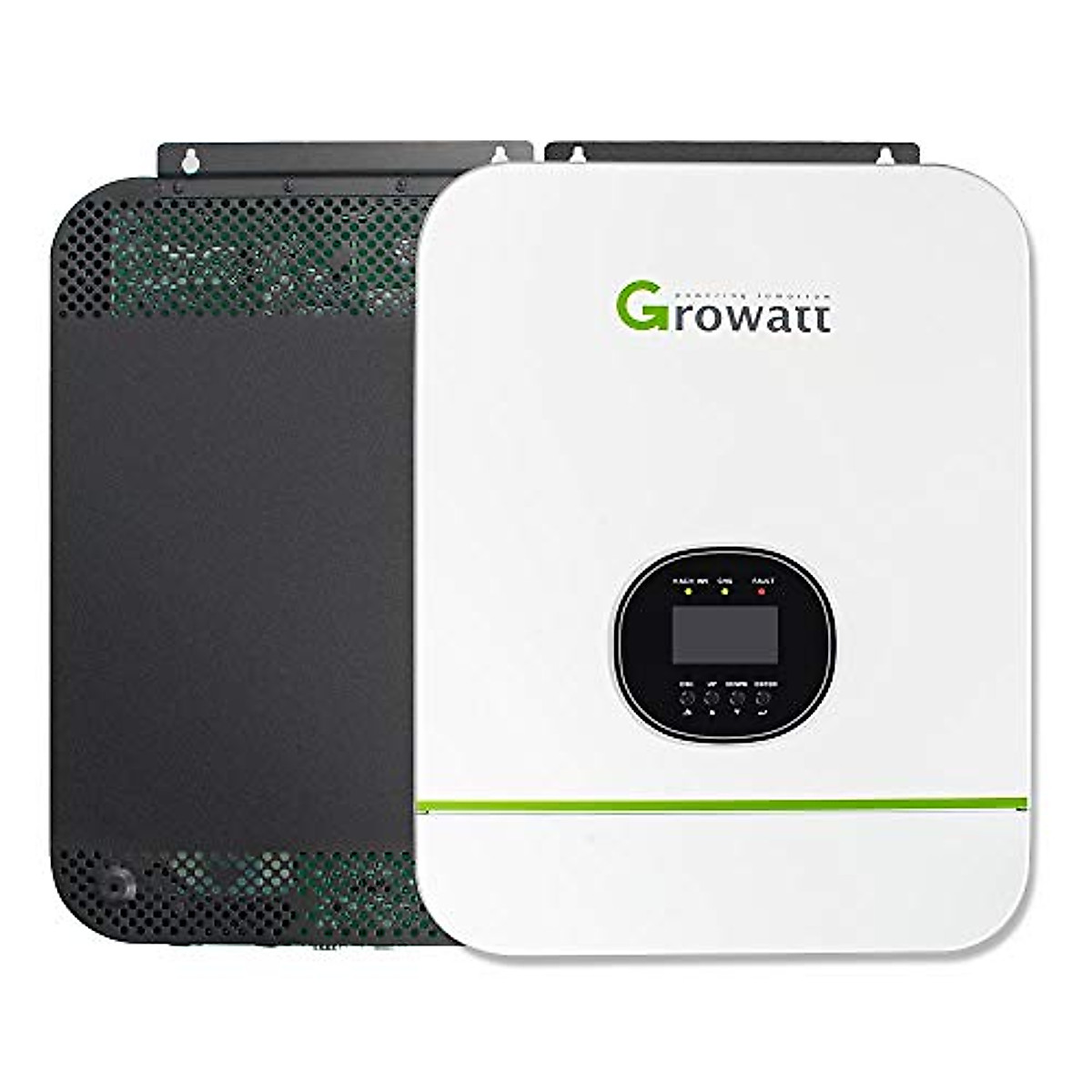 3000W Solar Inverter New Upgrade Solar Charge Controller Inverter Support Split Phase 24V 120V/240V 80A MPPT Home Use (24V),3-6 Days Delivery