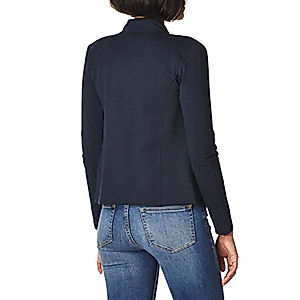 Tommy Hilfiger Women's Casual Band Jacket, Fall Fashion, Sky CAPT, Small