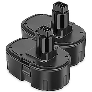 JYJZPB 2Pack 4.5Ah DC9096 DC9098 for Dewalt 18V XRP Battery Replacement DC9099 DW9098 DW9099 DW9095 DW9096 DE9039 for Dewalt 18 Volt XRP Cordless Power Tools