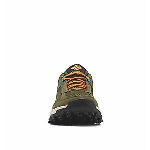 Columbia Men's Hatana Breathe Hiking Shoe, Nori/Gold Amber, 12