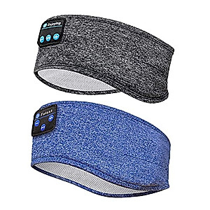 Sleep Headphones Bluetooth Headband, Perytong Sports Bluetooth Headband Headphones with Thin Speakers, Sleep Earbuds, Sleeping Headphones for Workout Running Yoga Nap, Gift for Men and Women