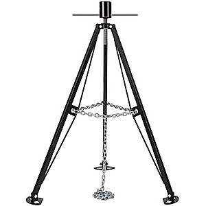 WEIZE 5th Wheel Tripod Stabilizer For trailer, Durable King Pin Stabilizer Adjustable from 39" to 53", 5000lb Load Capacity