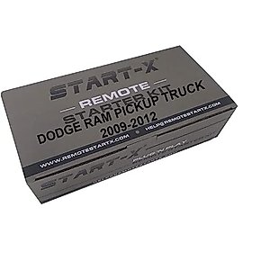 Start-X Remote Start Kit for Dodge Ram Pickup Truck 2009-2012 || Plug n Play || Zero Wire Splicing