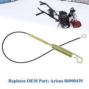 AILEETE 06900439 Auger Cable for Ariens Deluxe 24 28 30 Gravely Power Brush Pro Snowblower