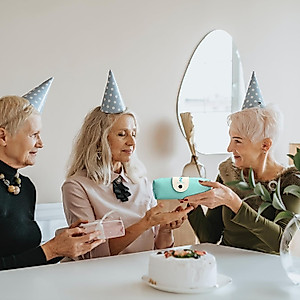 RealPlus Crochet Hooks Set, 12 Sizes Crochet Hooks Set for Arthritic Hands, Ergonomic Soft Grip Handles, Crochet Kit for Beginners, Christmas Gifts for Women, Large Crochet Needle with Blue Case