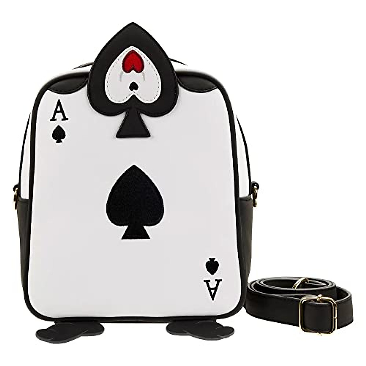 Loungefly Disney Alice in Wonderland Ace of Hearts Crossbody Bag Alice In Wonderland One Size