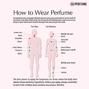 CA Perfume Impression of Pleasures for Woman Travel Size Sample Fragrance Eau de Parfum Sprayer(2 Fl Oz/ 60 ml)