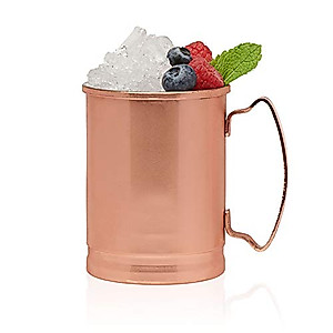 Libbey Moscow Mule Copper Mugs, 14-ounce, Set of 4