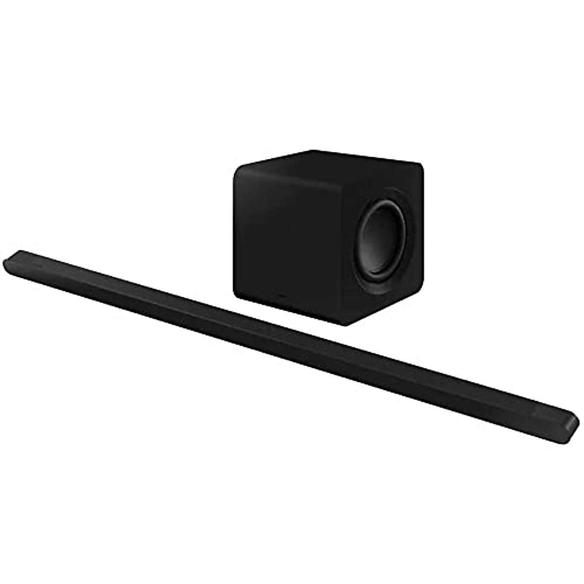 SAMSUNG HW-S800B 3.2.1ch Soundbar with Wireless Dolby Atmos DTS:X, Black (2022) HW-S800B/ZA Bundle with Sony RF400 Wireless Home Theater Headphones and 2 Deco Gear HDMI Cables