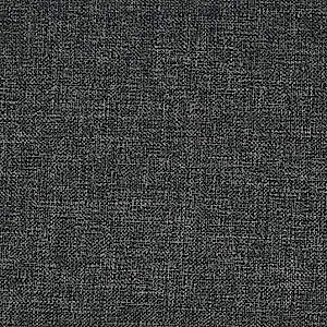 Amazon Basics Upholstered Platform Bed with Button-Tufted Headboard, Wood Slat Support, Easy Assembly - Full, Dark Gray