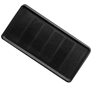 Iron Gate - Heavy Duty Big Foot Boot Tray Door Mat 16x32 - Indoor or Outdoor Use - Multi Purpose - 100% Rubber Construction - Entryway, Garage, Pets, Painting Projects, Clean Ups