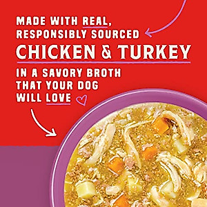 Stella & Chewy's Wild Red Wet Dog Food Variety Pack Stews High Protein Recipes, 10 Ounce (Pack of 3)