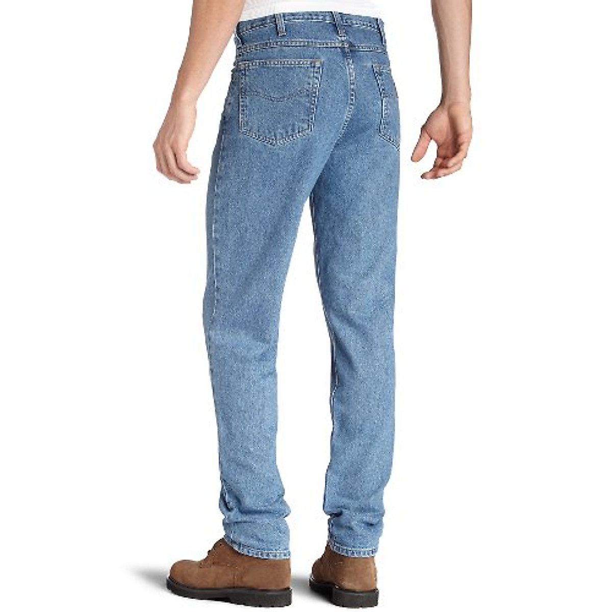 Carhartt Men's Relaxed Fit Heavyweight 5-Pocket Tapered Jean, Stonewash, 36 x 32