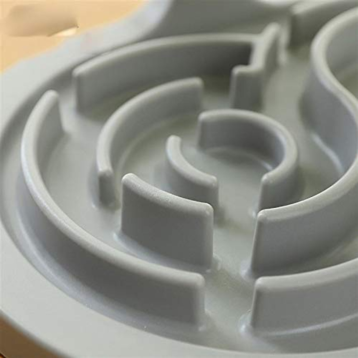 FUUIE Bowls for Food and Water SUPREPET Interactive Pet Dog Cat Food Bowl Puppy Feeder Puzzle Toy Slow Feeder for Dog Kitten Cat IQ Training Automatic Feeders (Color : Blue)