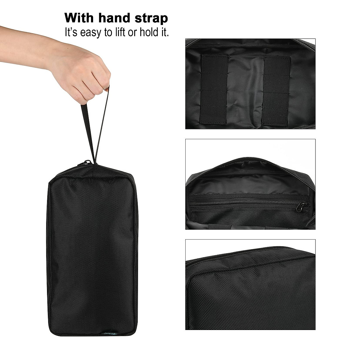 Beautyflier Water Dental Flossers Carrying Bag, Protective Case Carrying Pouch Cover Bag for Waterpik Cordless Advanced Water Flosser WP-560/562 /563/567/569/450 /440