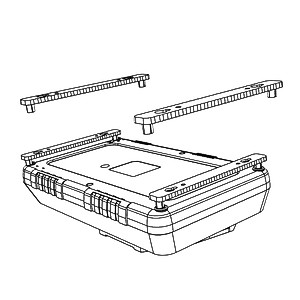 NyVoozy Makita Charger Mount, Makita Charger Wall Mount, Charger Mounts for Makita DC18RD Chargers (Black) (6)