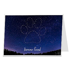 LimaLima Dog Sympathy Card In Memory Of Condolences For Your Loss Forever Loved