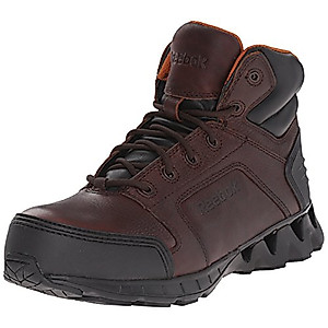 Reebok Work Men's Zigkick RB7005 Work Shoe, Brown