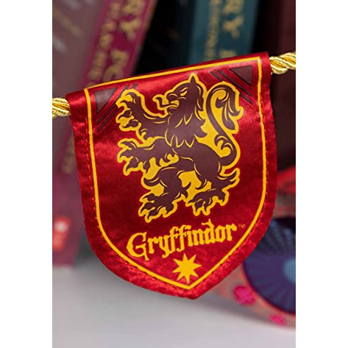 Kurt Adler 30" Harry Potter House Shield Banner Garland Standard