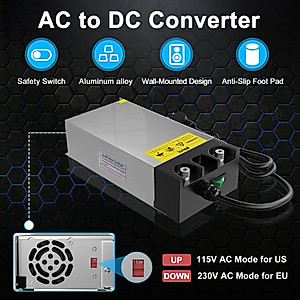 IMAYCC 1000W SMPS AC to DC Converter 12V Power Supply 110V to 12V Converter Transformer Max Current 83.4A