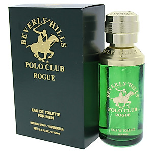 Beverly Hills Polo Club Rogue Eau de Toilette Spray for Men, 3.4 Ounce