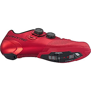 SHIMANO S-PHYRE RC9 (RC902) SPD-SL Shoes, Red, Size 44
