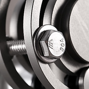 5/16-18 x 2" Hex Head Screw Bolt, 20Pcs 18-8 (304) Stainless Steel, Fully Threaded, Plain Finish, by SG TZH