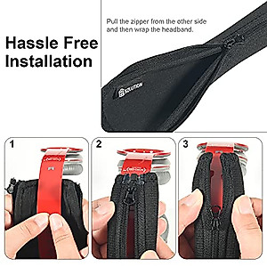 CaSZLUTION Headband Cover Headphone Headband Protector Headphone Cover Headset Replacement Headband Cover Compatible with Bose, B, JBL, ATH,Sony Headphones,Black (Small)