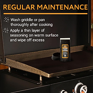 [2 Pack] Made in USA Cast Iron Seasoning Oil - Impresa Griddle Seasoning Stick for Blackstone Seasoning and Conditioning - Impresa Cast Iron Seasoning for Blackstone Seasoning and Conditioner - 6oz.