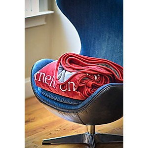 Dormitory 101 Cornell U Premium Plush Fleece Blanket - X Large 60"X80". Fits Queen or Twin XL Beds. Winter Holiday Graduation Gifts