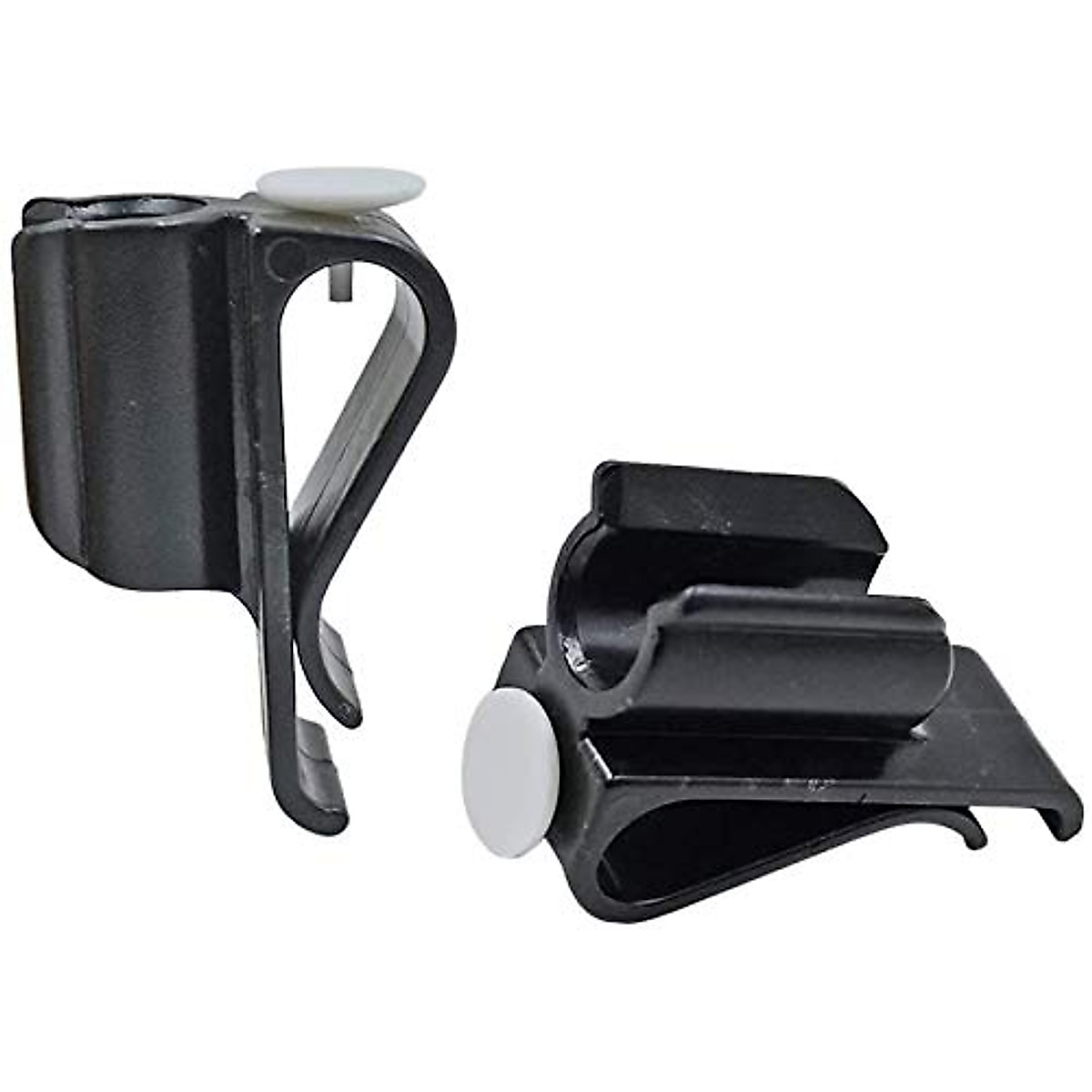 2pcs Golf Bag Clip On Putter Clamp Holder Putting Organizer Club White Ball Marker
