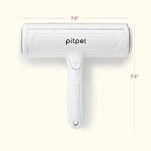 Reusable Pet Hair Remover – Easy To Use Dog Hair Remover - Lint Rollers for Pet Hair With Large Storage Chamber - Pet Remover Tool For Dog & Cat Hair from Couch, Clothes, Furniture, Carpet, Car Seats.