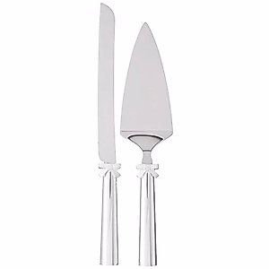 Kate Spade New York Grace Avenue 2-Piece Dessert Set, 1.45 LB, Metallic