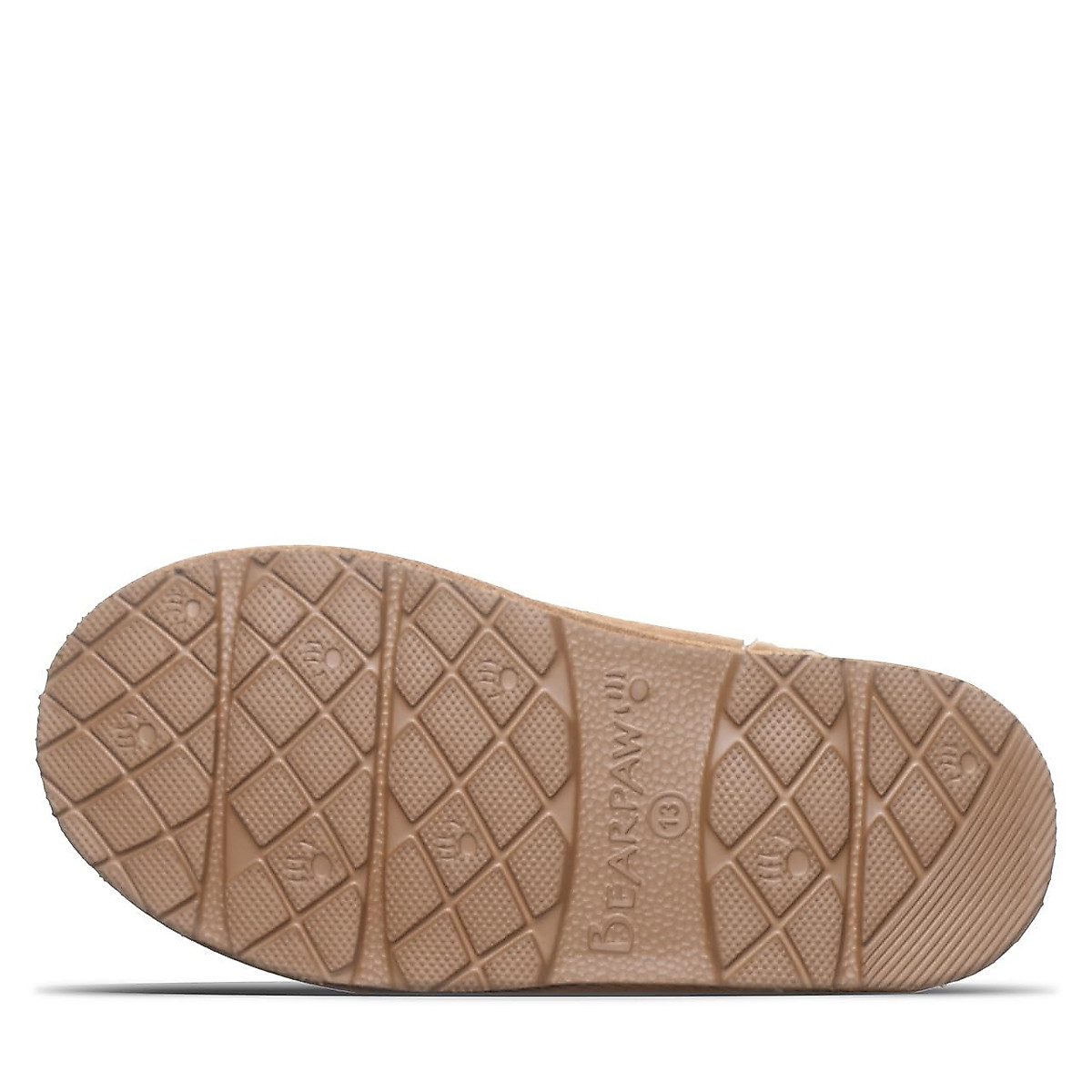 BEARPAW Tabitha Youth Hickory Size 5 | Youth's Slipper | Youth's Shoe | Comfortable & Lightweight