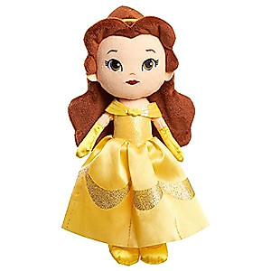 Disney Princess So Sweet Plush Belle in Yellow Dress, 12 Inch Plush Toy, Beauty and The Beast, Officially Licensed Kids Toys for Ages 3 Up, Gifts and Presents by Just Play