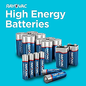 Rayovac AA Batteries, Double A Battery Alkaline, 72 Count