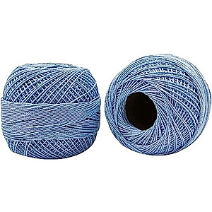 S2J Lot of 10 Pcs Cotton Crochet Anchor Knitting Thread Tatting Yarn Embroidery Ball-2