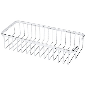 Bathroom Shelf Organizer, Stainless Steel Wall Mounted Holder Storage Basket Shelf, Shower Caddy Storage Kitchen Rack for Bathroom Kitchen (30CM)