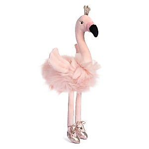Plush Ballerina Flamingo Stuffed Animal for Girls Kids Birthday Gifts and Decor