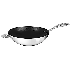 ScanPan HaptIQ Stainless Steel-Aluminum 12.5-Inch Wok